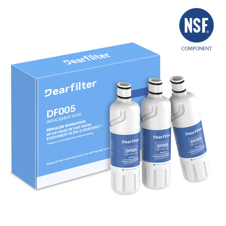 DF005 Compatible with 46 9081 kenmore water filter, Edr2rxd1 Filter2, EDR2RXD1B, WRF736SDAM13 3PCS